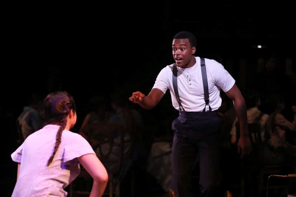 BRIGHT STAR 05_Divine Pipkins as Jimmy Ray with Mary Elizabeth Furr as ...